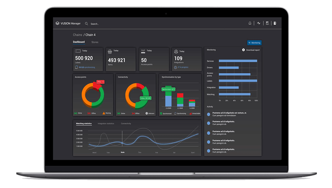 VUSION Manager - Manage and monitor your stores - SES-imagotag